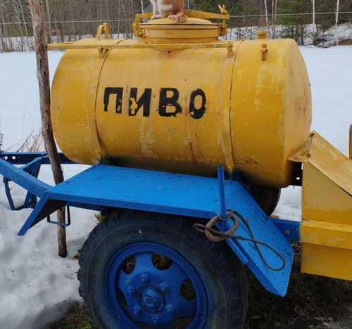 Прицеп бочка молоко пиво квас