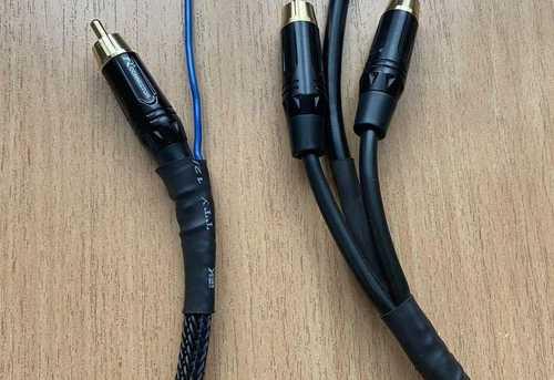 Межблочный кабель 1 RCA 2RCA с REMом