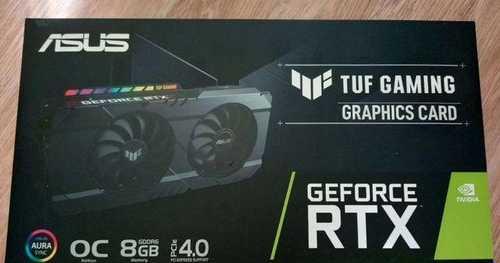 Видеокарта asus TUF RTX 3050 O8G gaming