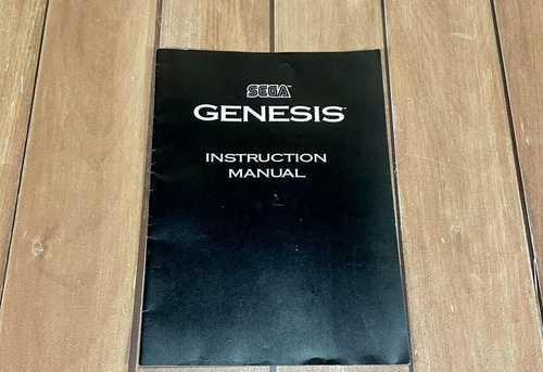 Оригинальный мануал Sega Genesis 2