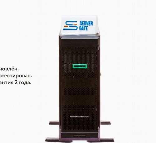Сервер HP ML350 Gen10 8SFF 2x8176 256GB