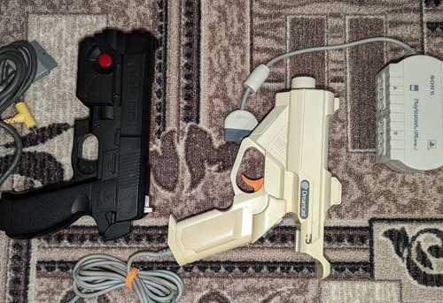 Пистолет на PS One и Sega dreamcast