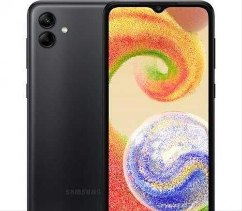 Смартфон Samsung Galaxy A04 3/32 гб, черный