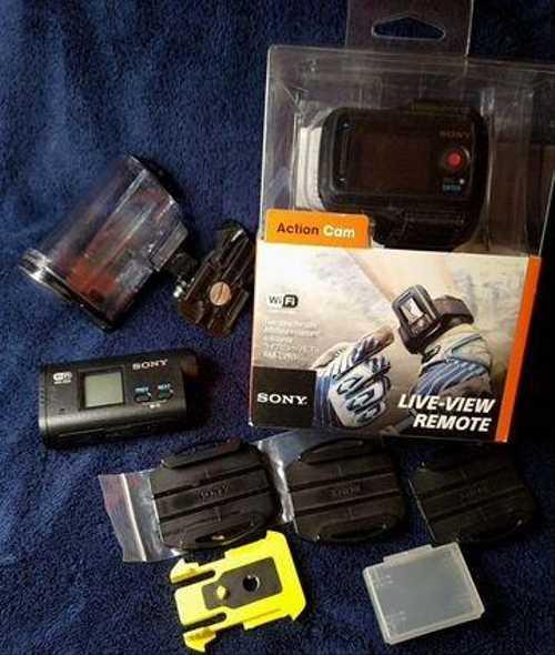 Action camera Sony HDR-AS20 +дистанционное RM-LVR1