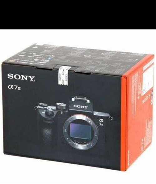Фотоаппарат системный Sony Alpha7 III (ilce-7M3)