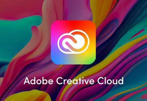 Adobe creative cloud ALL apps 1 мес