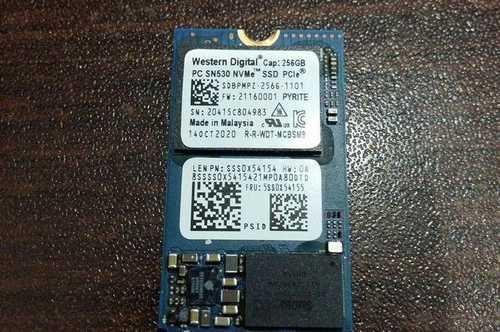 SSD 256Gb WD PC SN530 sdbpmpz-1101