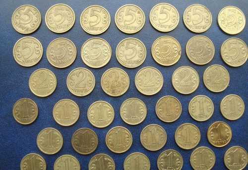 Монеты Казахстан ходячка набор 40 монет