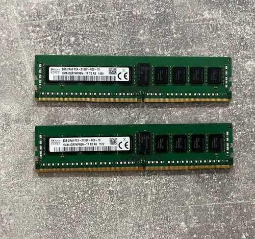 Оперативная память SK hynix DDR4 ECC 16gb (2*8)