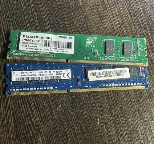 Оперативная память ddr3