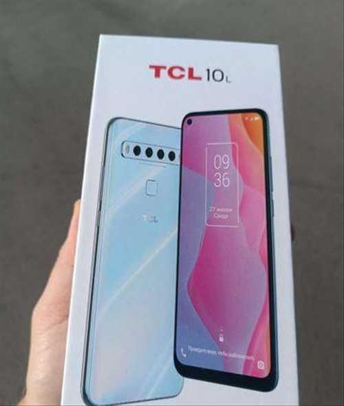 Телефон с большой памятью TCL 10L 6/256 Гб