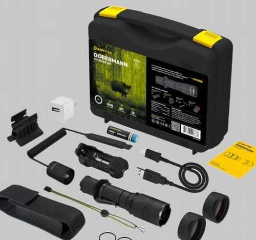 Охотничий набор Armytek Dobermann Extended Set бел