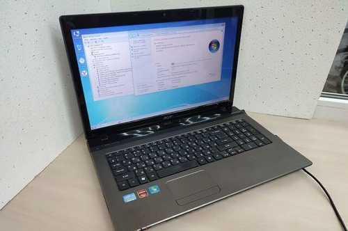 Ноутбук Acer aspire 7750G Intel Core i5