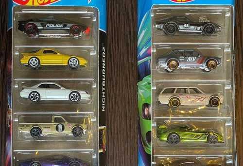 Hot wheels Nightburnerz наборы с JDM