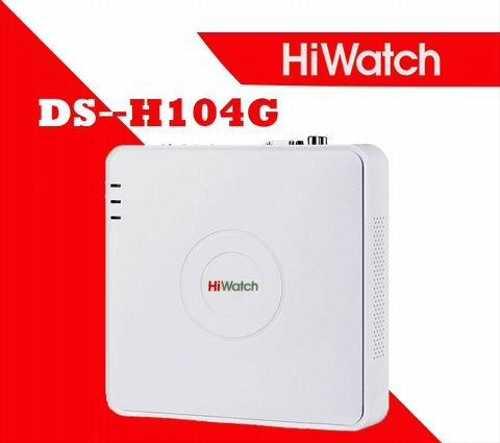 HiWatch DS-H104G 4 канальный гибридный регистратор
