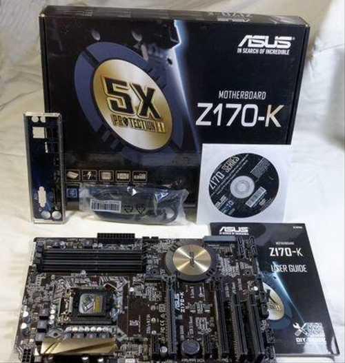 Материнская плата asus Z170-K