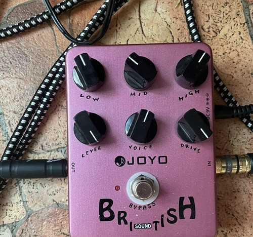 Гитарная педаль joyo British