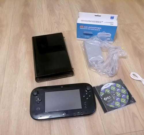 Nintendo wii u 32gb прошитая  16gb