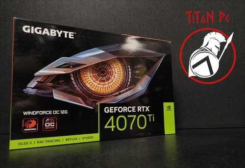 NEW Gigabyte RTX 4070Ti Windforce OC 12gb / Обмен