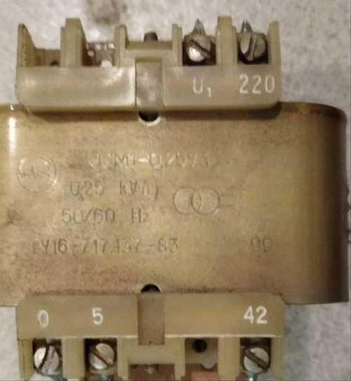 Понижающий трансформатор осм-1 0,25