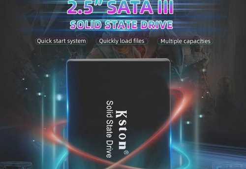 Kston SATA 3 Ssd 128 гб. Внутренний твердотельный