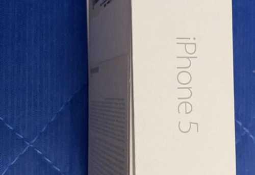 Коробка от iPhone 5 на 16 гигов