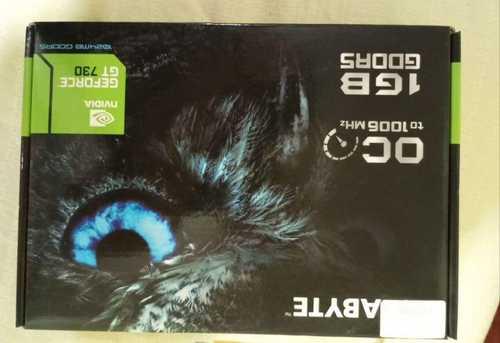 Видеокарта Geforce GT 730 1 gb gddr5