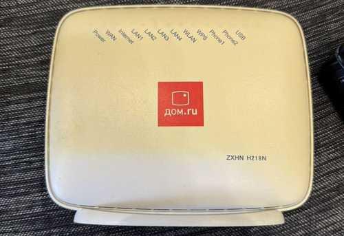 Wifi роутер ZTE zxhn H218N