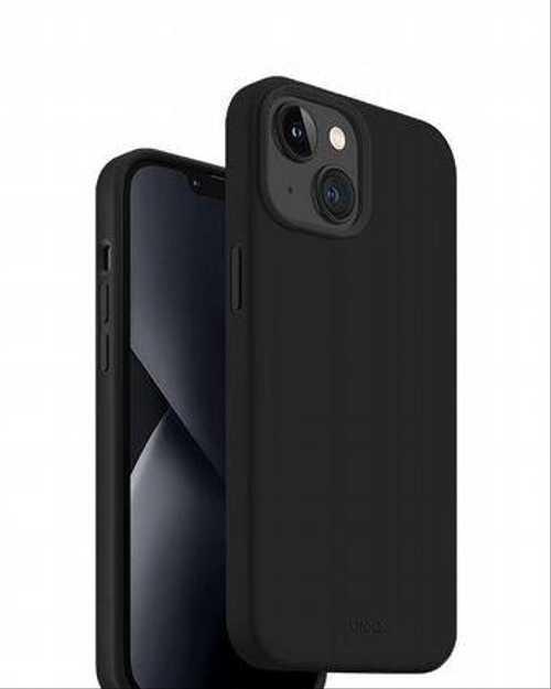 Чехол Uniq для iPhone 14 Plus lino Black