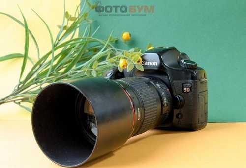 Canon 5D body + Canon EF 135mm f2.0 USM