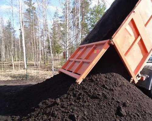 Чернозём, плодородный грунт, доставка по Крыму