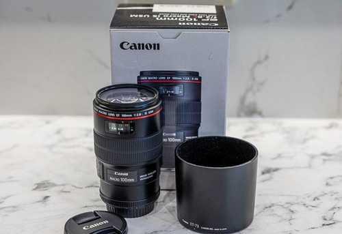 Canon EF 100 f/2.8 macro