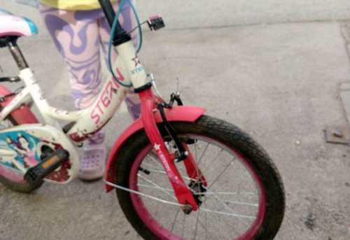 Велосипед бу дл девочки требует ремонта тормоза