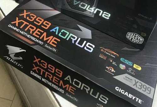 Материнская плата топ Gigabyt X399 Aorus extrime