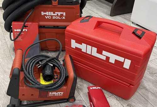 Штроборез и пылесос hilti