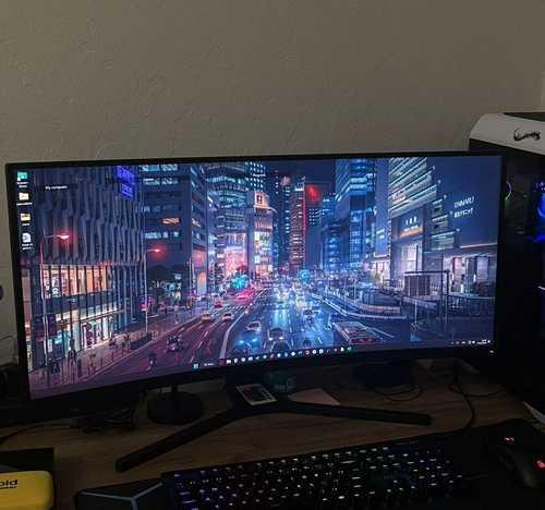 Монитор Xiaomi 34" Curved Gaming Monitor G34WQi