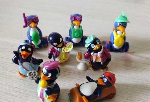 Игрушки из киндер сюрприза 90 пингвины