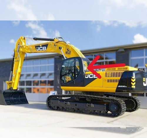 Стекло JCB JS 220 заднее