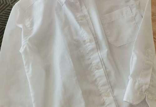 Рубашка белая для мальчика 116р