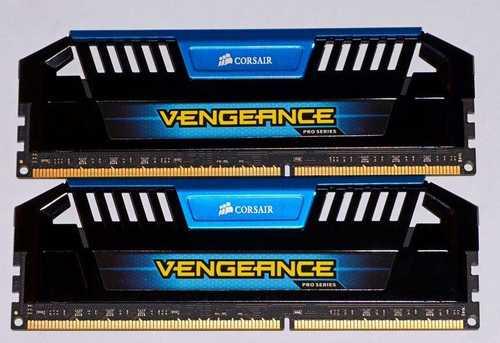 DDR3 16Gb 2400Mhz Corsair vengeance Pro Трейдин