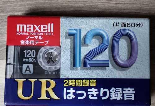 Аудиокассета maxell UR120