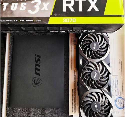 RTX 3070 msi ventus 3x