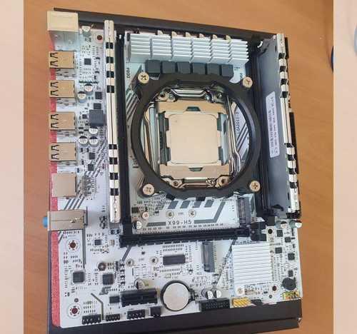 Комплект Мат плата Qiyida x99-H5  Xeon 2640v4