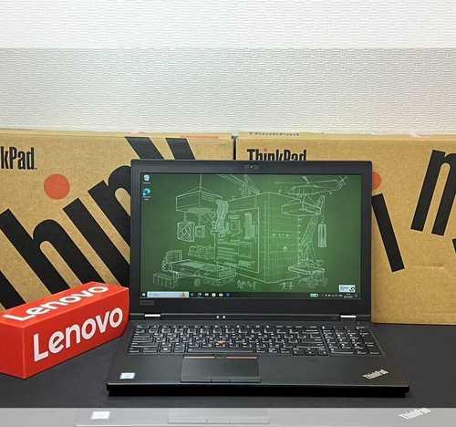 ThinkPad P52 i7-8850H P3200 16GB 512GB