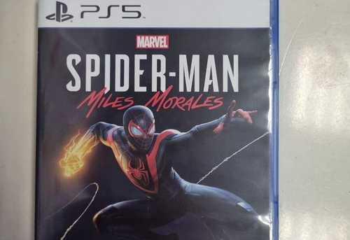 Игры для приставок ps5 Spider man Mails Morales