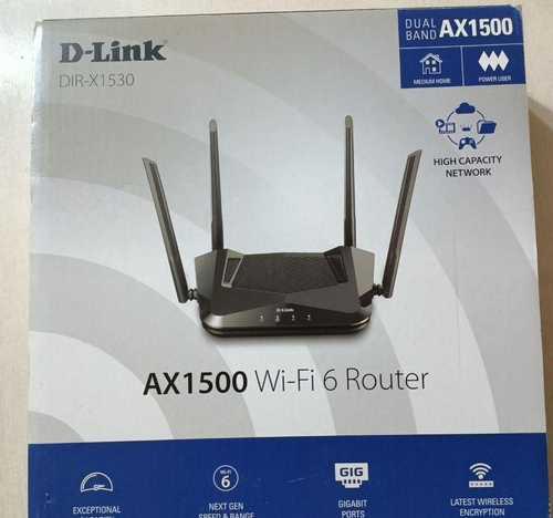 Wi-Fi роутер D-Link DIR-X1530