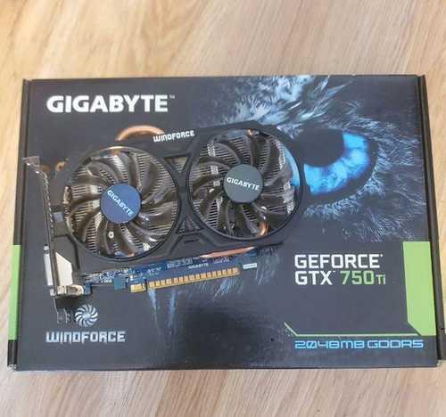 Видеокарта GTX 750ti 2gb