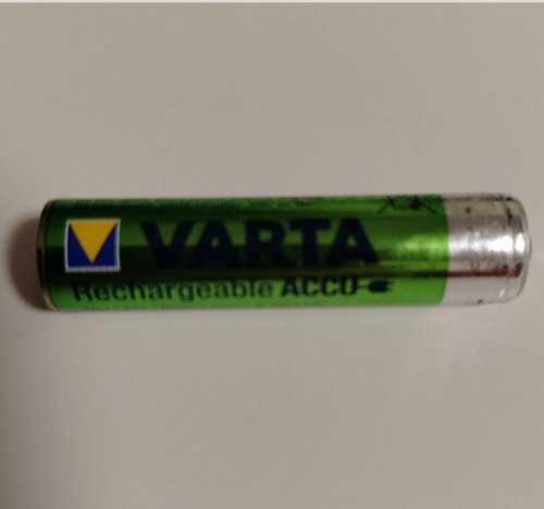 Аккумуляторные батарейки varta 1000mah