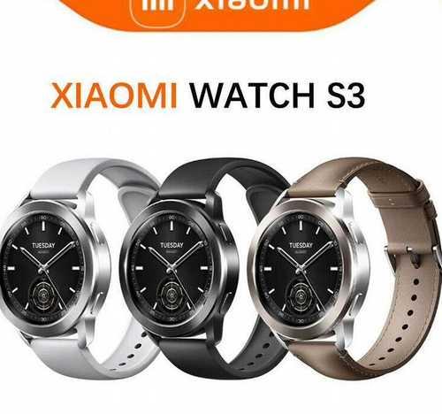 Смарт-Часы Xiaomi Watch S3 Оригинал - Новые