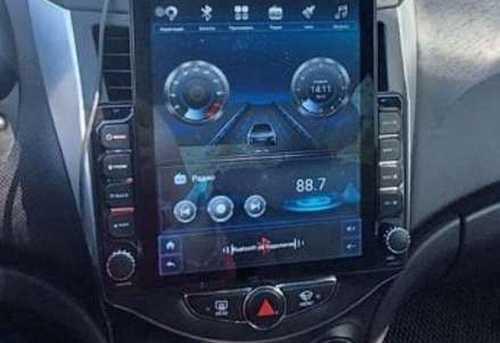 Hyundai Solaris магнитола Android Tesla новая